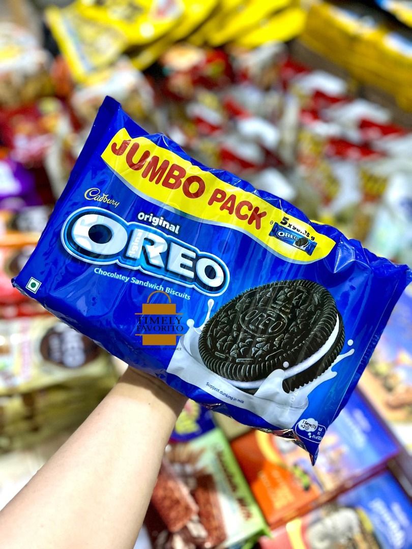 Jumbo Original Oreo Biscuits (IMPORTED FROM SINGAPORE), Food & Drinks ...