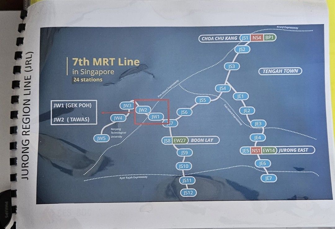 Jurong Region Line(JRL) Book, Hobbies & Toys, Books & Magazines, Travel ...