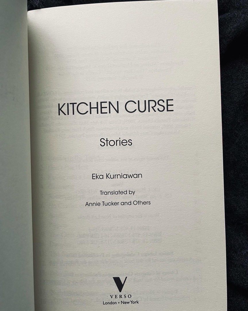 Kitchen Curse By Eka Kurniawan, Hobbies & Toys, Books & Magazines ...
