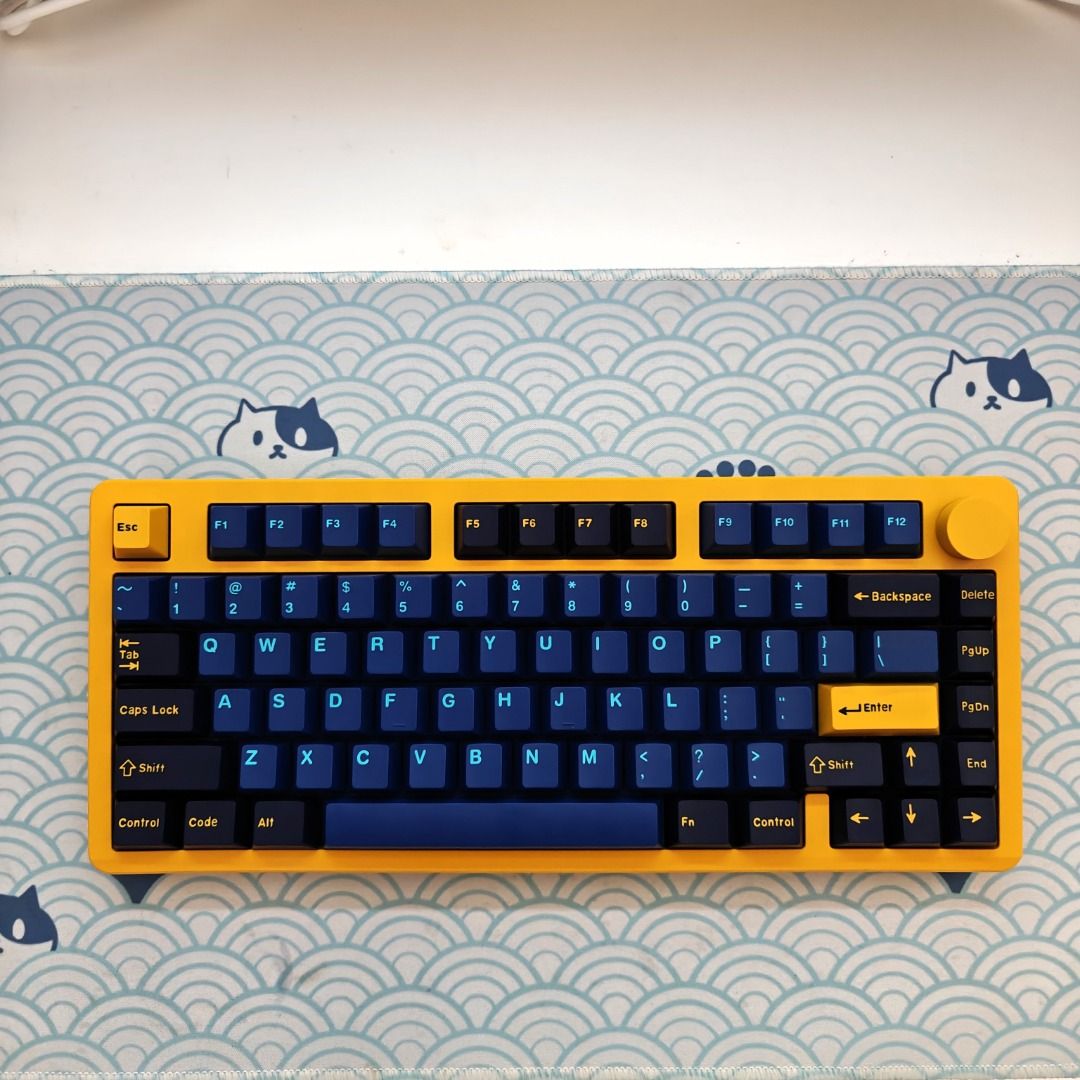 LEOBOG Hi8 // HMX Deep Navy (Custom Keyboard |客製化鍵盤）, 電腦＆科技, 電腦周邊及配件 ...