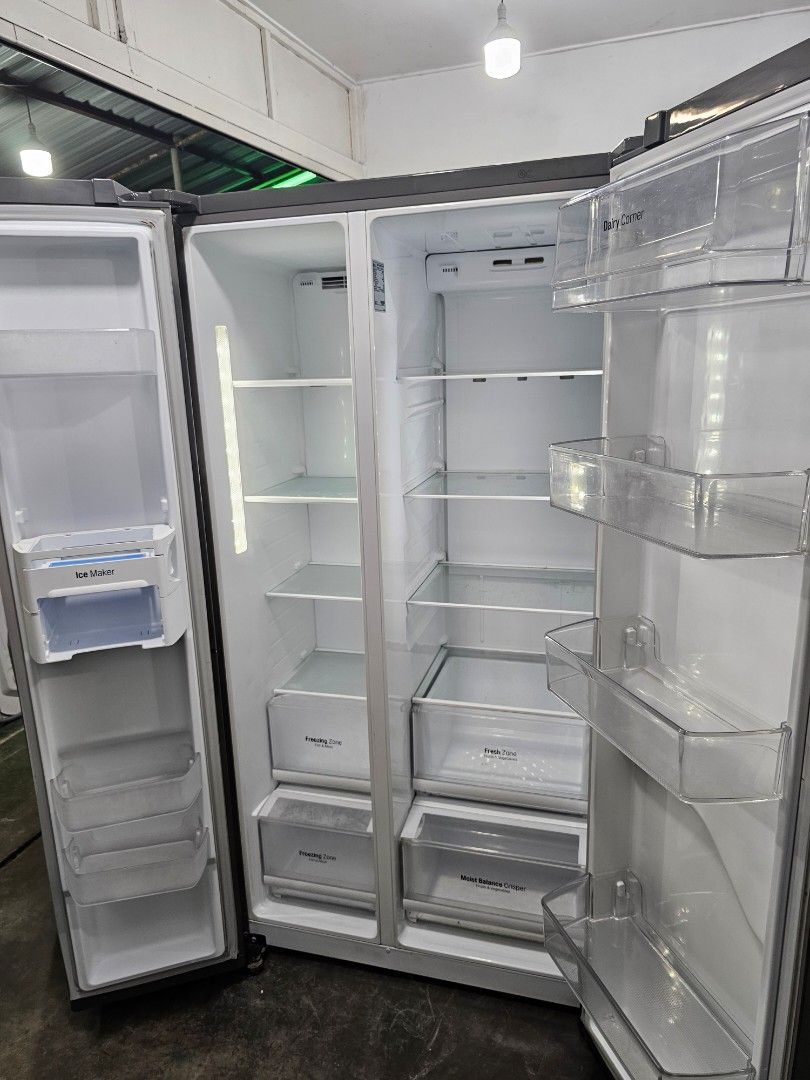 LG linear inverter side by side refrigerator, TV & Home Appliances ...