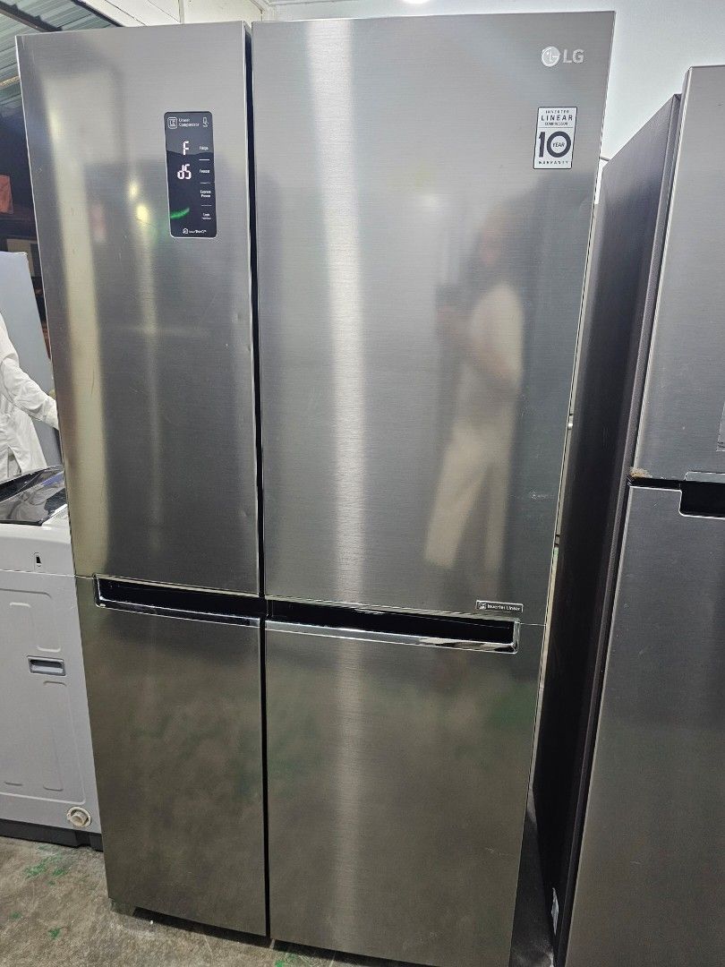 LG linear inverter side by side refrigerator, TV & Home Appliances ...