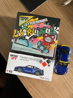 MINI GT LB Silhouette Works Nissan GT-R (R35) Purple Metallic & LBWK ...