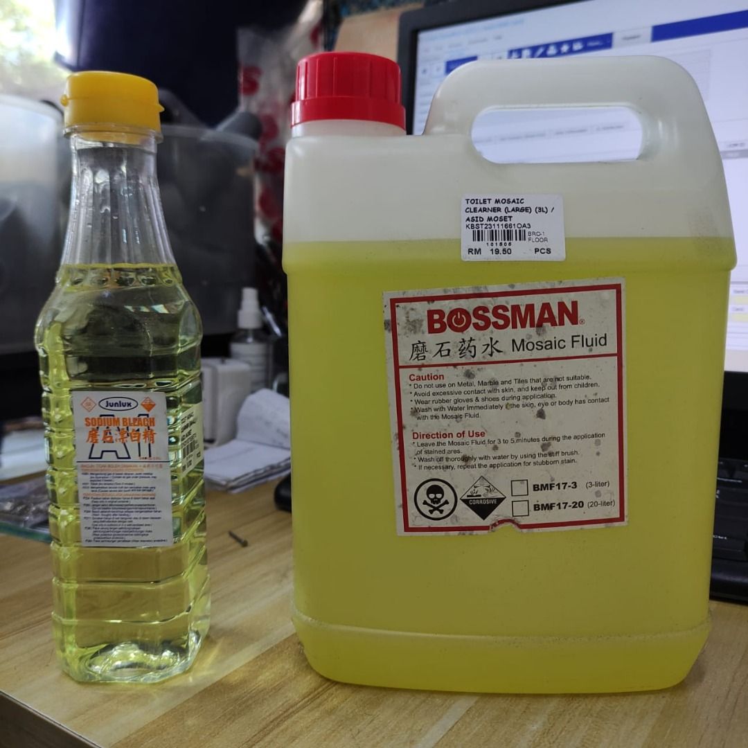 MAGIC MOSAIC FLUID (ACID) CEMENT TILE REMOVER CLEANER ASID MOSAC ...