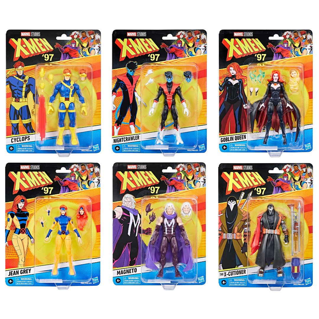 Marvel Legends Series - Retro Collection - Carton of 6 (Cyclops ...