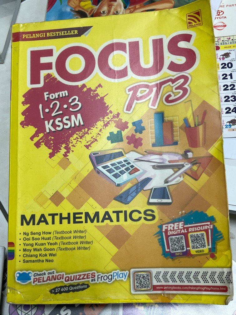 MATHEMATICS FOCUS FORM 1,2.3, Hobbies & Toys, Books & Magazines, Textbooks on Carousell