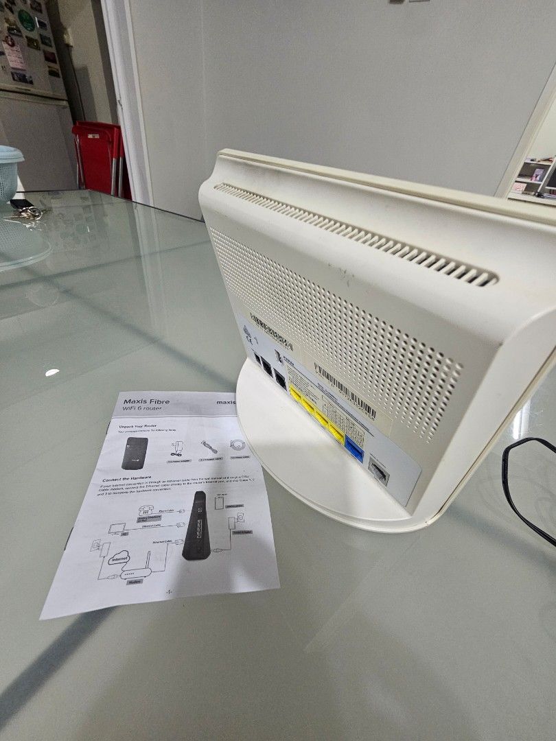Maxis Router Wifi 6 Tm Modem Computers And Tech Parts And Accessories