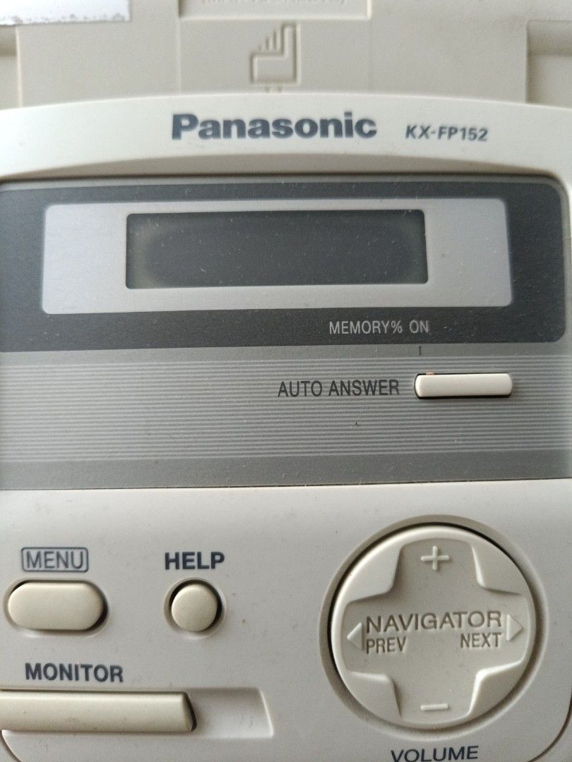 Mesin Fax Panasonic KX-FP152, Elektronik, Lainnya di Carousell
