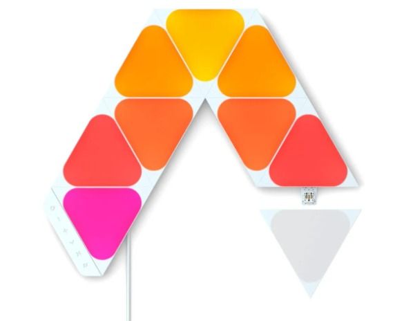Nanoleaf Wall Lighting NL48-0002TW-9PK-EU | Mini Triangles | Starter ...