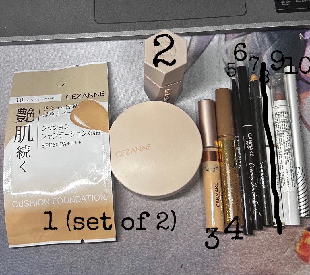 new make up clearance | clio cezanne canmake tokyo sheglam sweet mint & more, Beauty & Personal ...