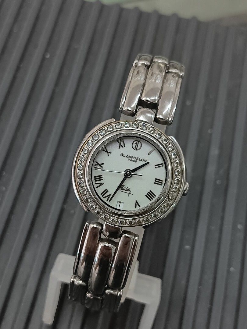 Original Alain Delon lady watch swiss, Women's Fashion, Watches ...