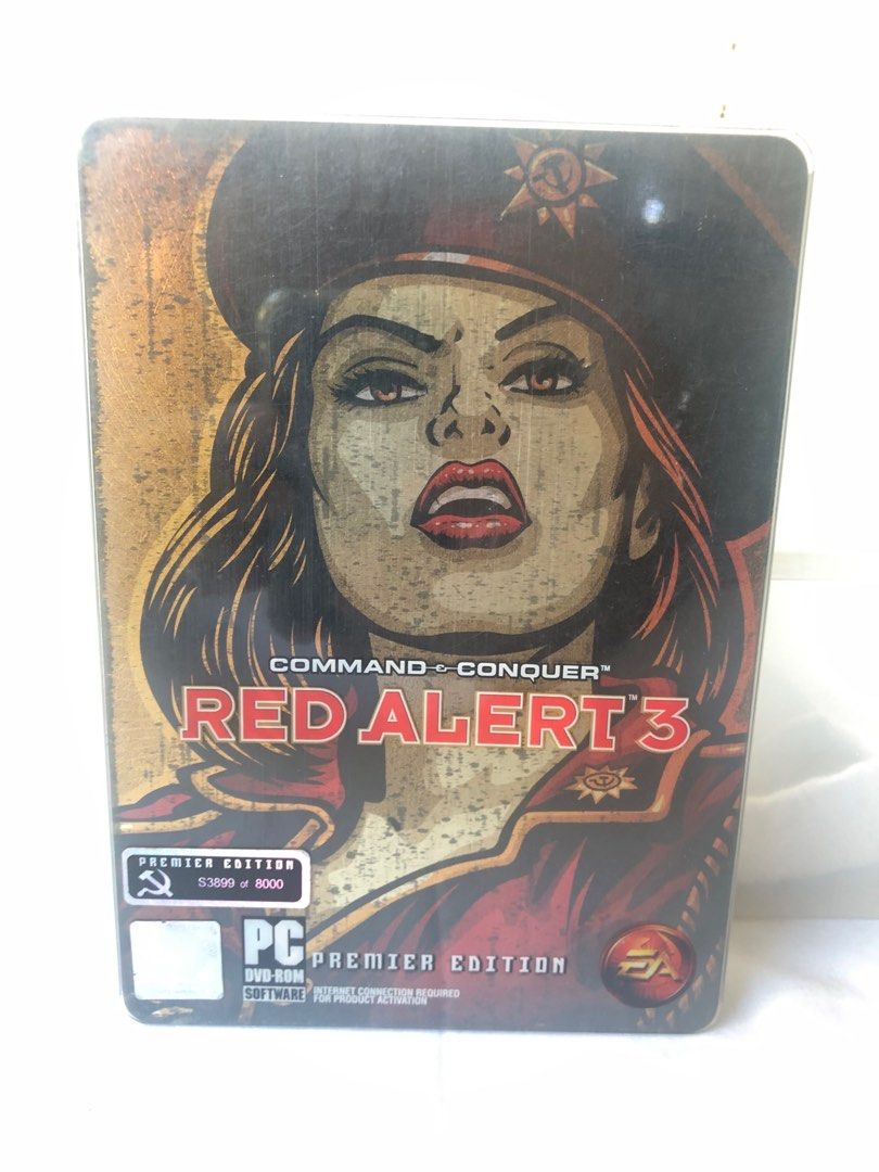 PC DVD-ROM Red Alert 3 Command Conquer Premier Edition complete C2 ...