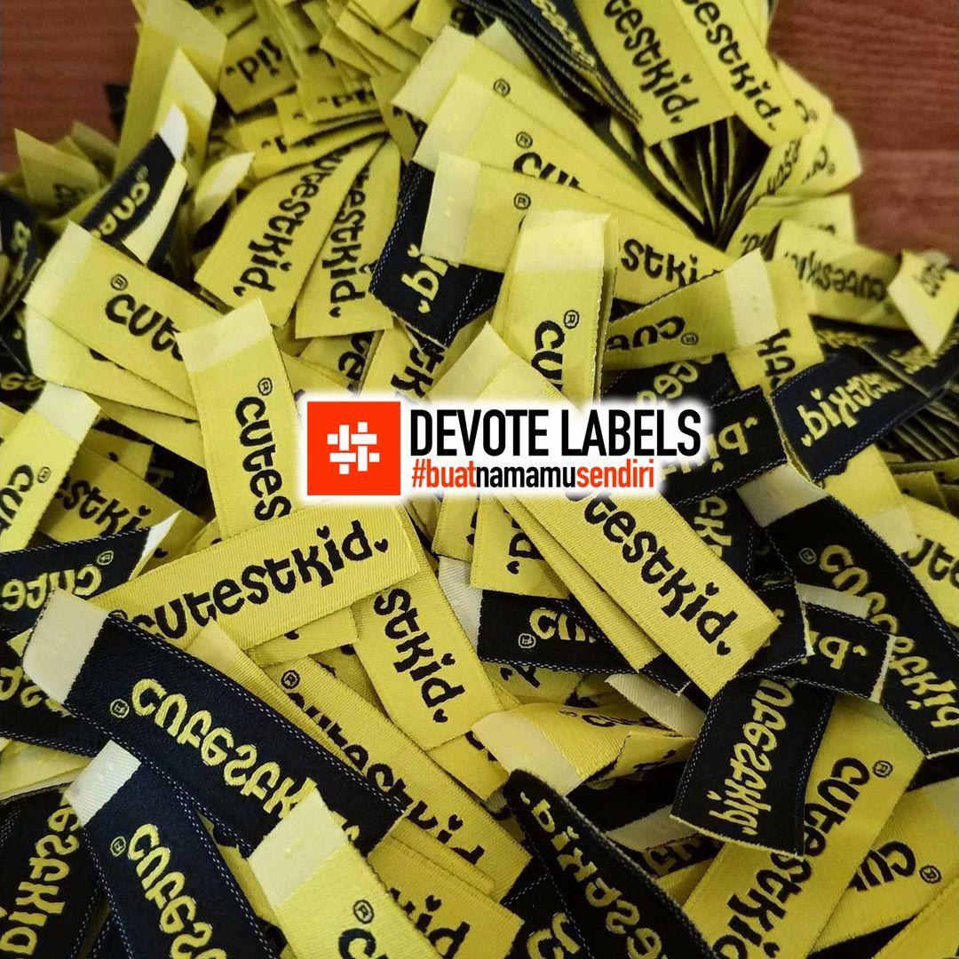 Perusahaan CetakLabel Bordir Mappi | Devote Labels, Komunitas di Carousell