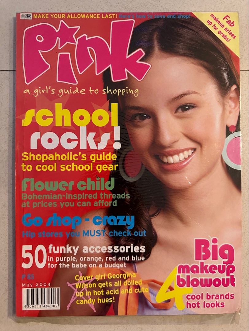 Pink Magazine May 2004 Georgina Wilson, Hobbies & Toys, Books ...