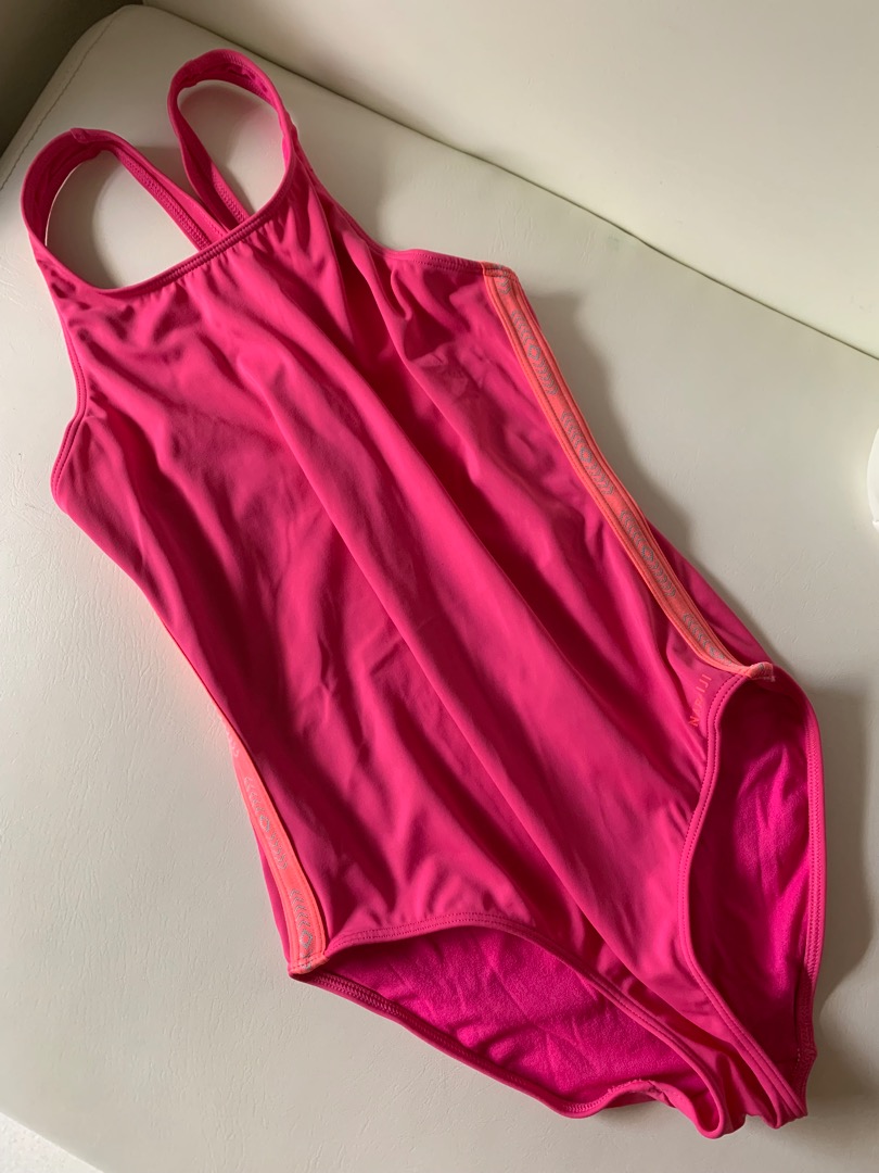 Pink Swimsuit Decathlon Bikini One Piece, Women's Fashion, Swimwear ...