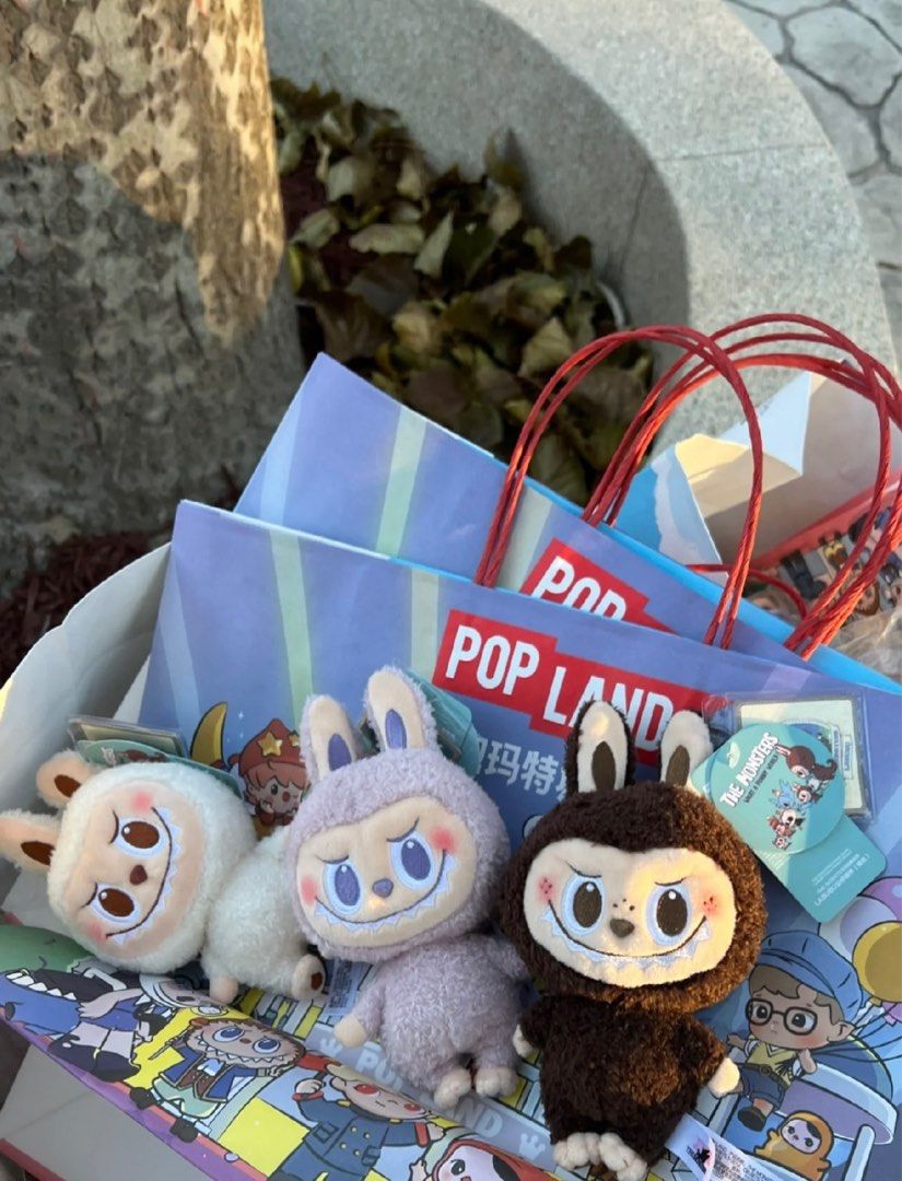 [PO] POPMART LABUBU Exclusive Fan Merchandise Plush Toys, Hobbies ...