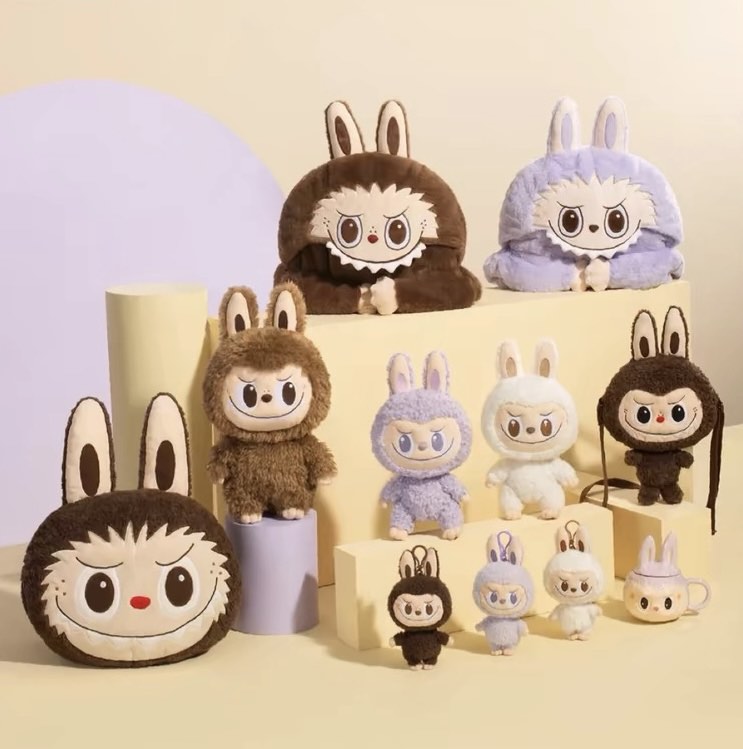 [PO] POPMART LABUBU Exclusive Fan Merchandise Plush Toys, Hobbies ...