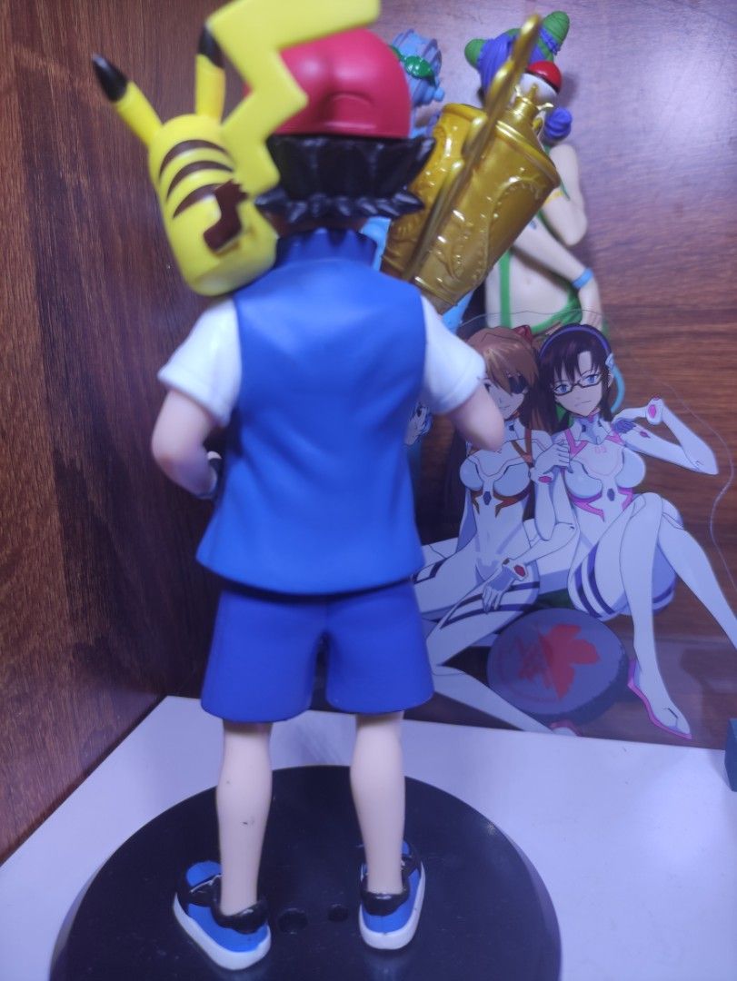 Pokemon Ash and Pikachu Championship Trophy, Hobbies & Toys ...