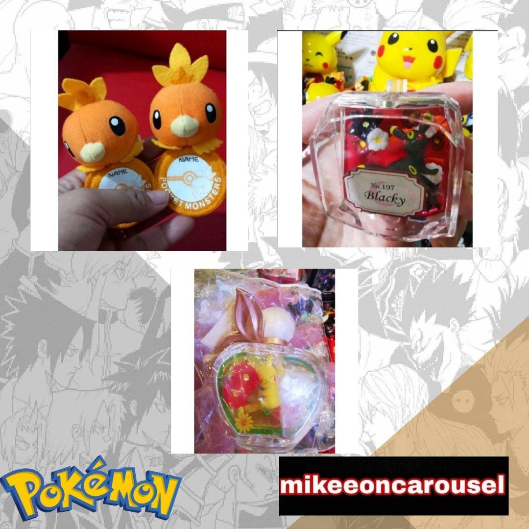 Pokemon Pikachu Perfume display figurine, Hobbies & Toys, Toys & Games ...