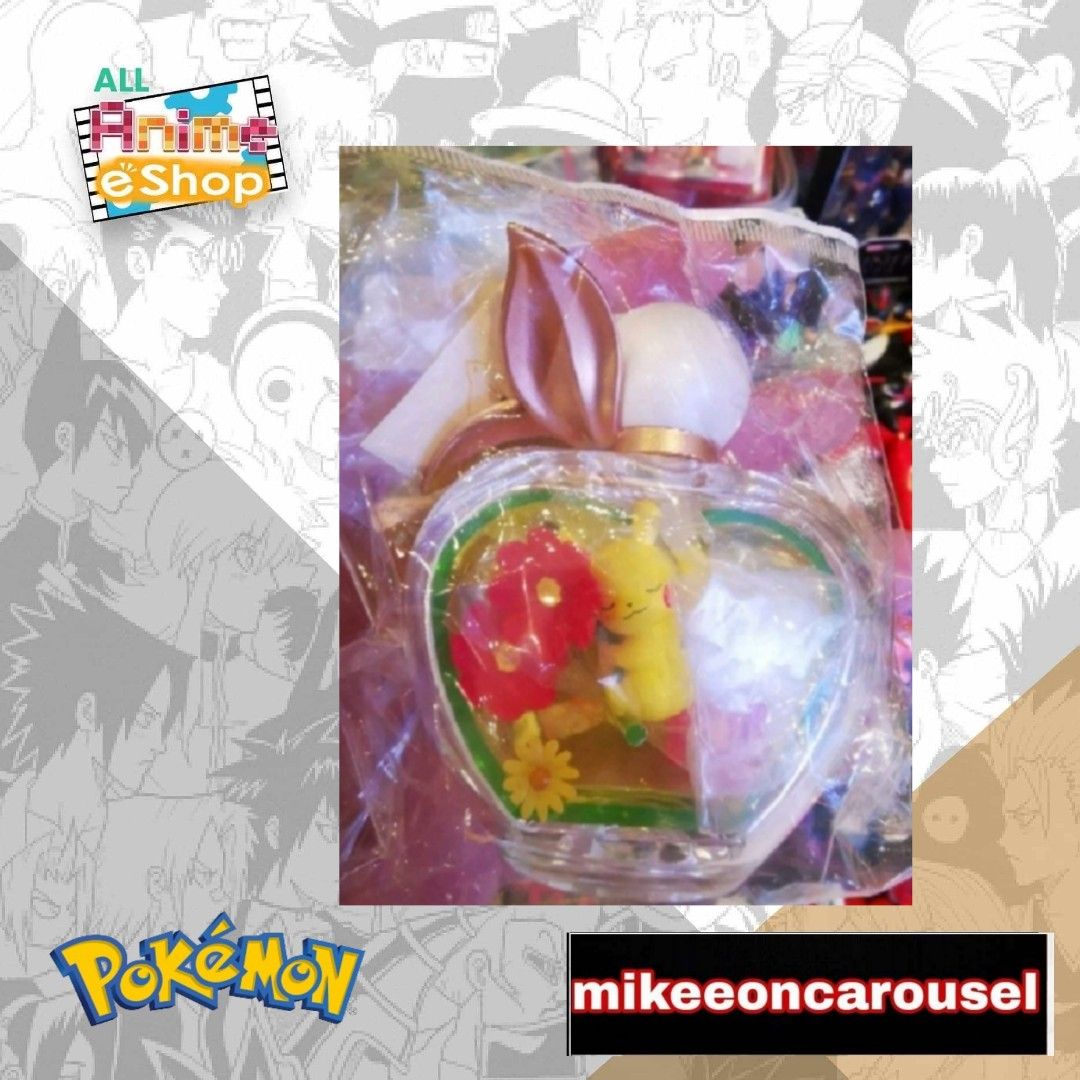 Pokemon Pikachu Perfume display figurine, Hobbies & Toys, Toys & Games ...