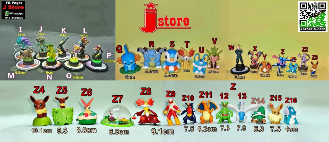 Pokemon trading figure game #2 ( J Store ), Hobbies & Toys, Toys ...