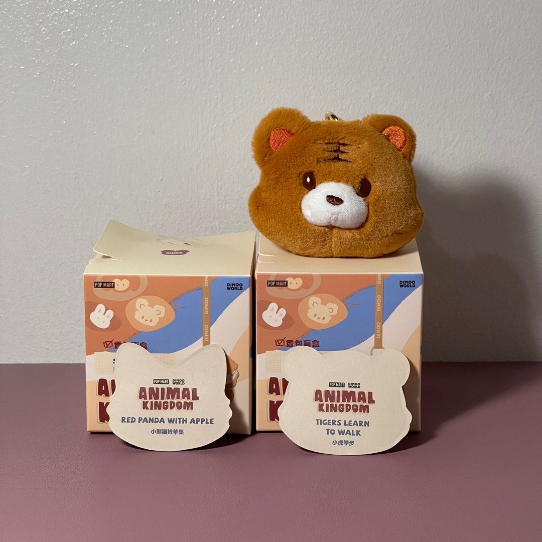 Popmart dimoo sachet blind box red panda tiger, Hobbies & Toys, Toys ...