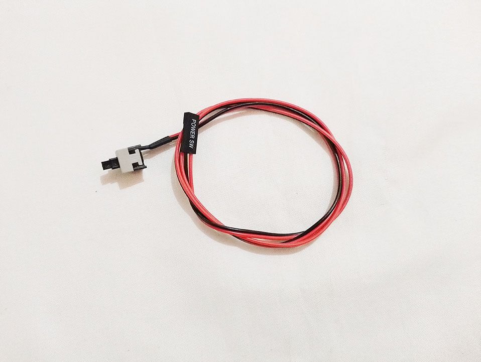 POWER SWITCH BUTTON CABLE 2-PIN 50cm, BEST FOR COMPUTER MOTHERBOARD ...