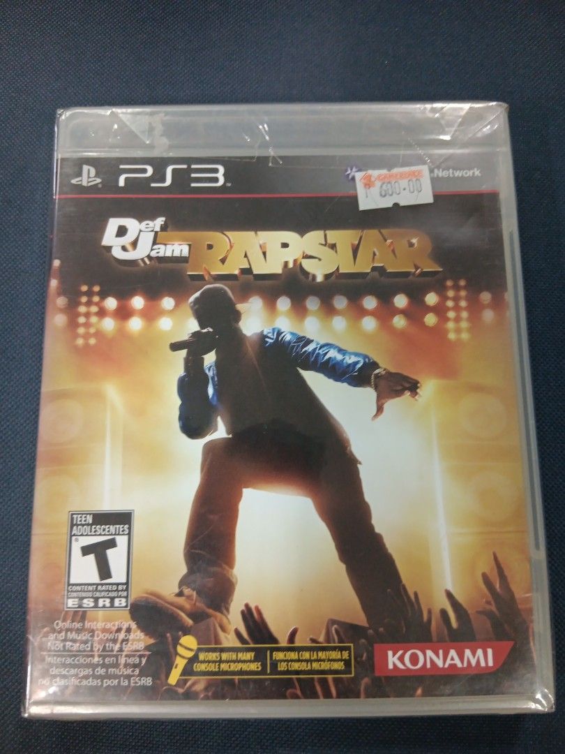 PS3 Def Jam Rapstar, Video Gaming, Video Games, PlayStation on Carousell