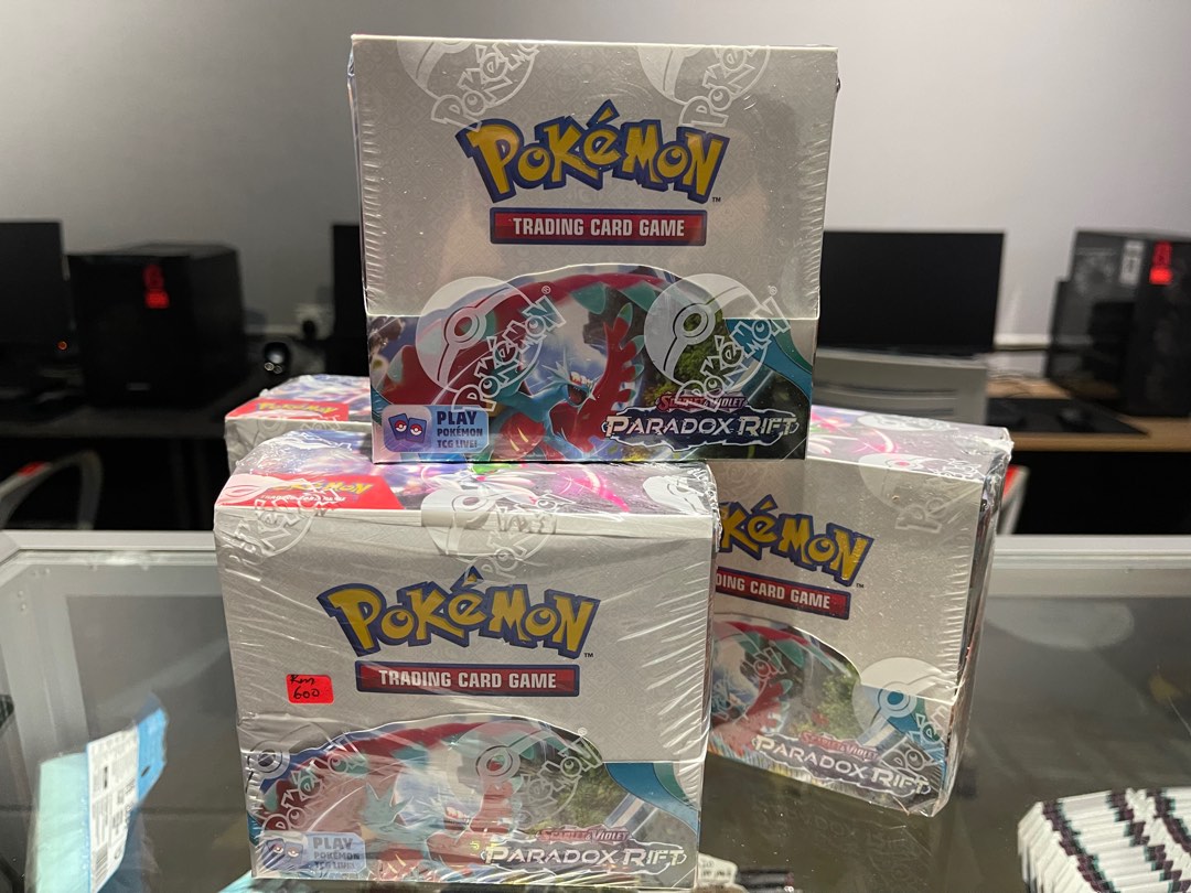 PTCG Paradox Rift Booster Box, Hobbies & Toys, Toys & Games on Carousell