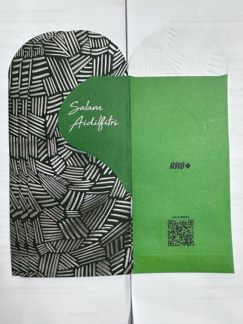 RHB Salam Aidilfitri Sampul Raya 8 Pieces Set, Hobbies & Toys ...