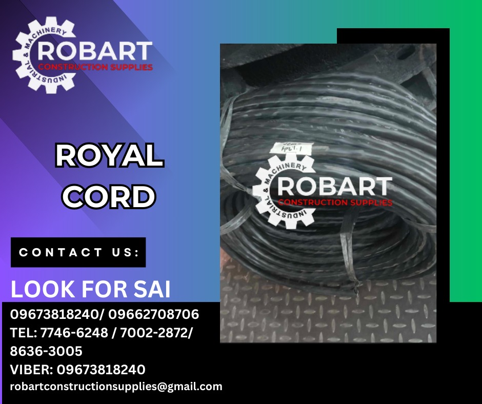 Royal Cord, Commercial & Industrial, Construction Tools & Equipment on ...