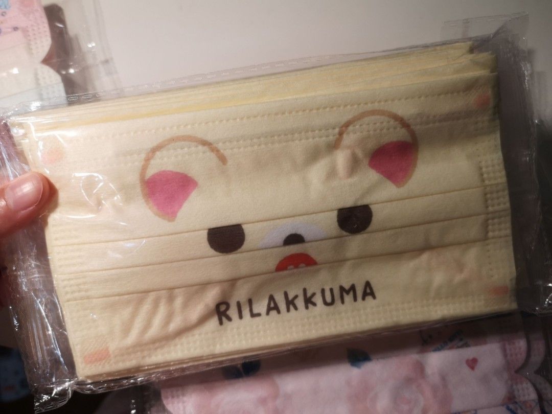 Sanrio mask cinnamoroll rilakkuma hello Kitty for adult, Health ...