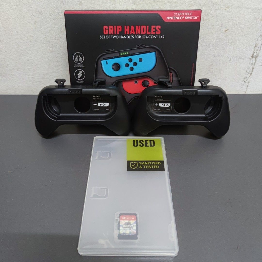 Super Mario Party with Grip handles, Video Gaming, Video Games ...