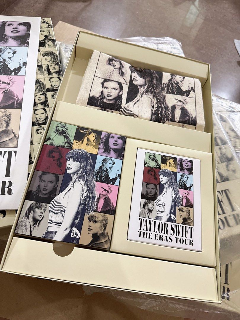 Taylor Swift the Eras Tour VIP Merchandise Box, Hobbies & Toys ...