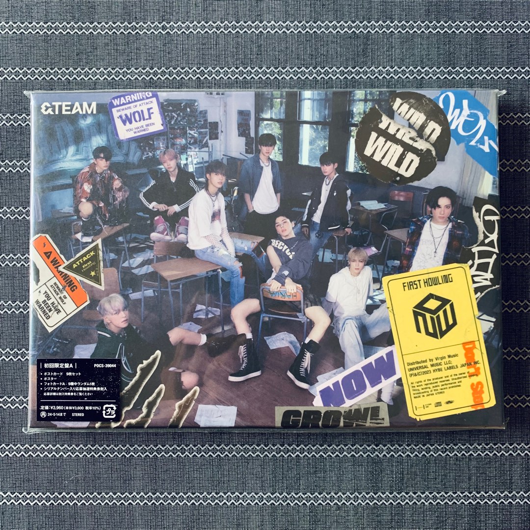 &TEAM - First Howling: NOW [Type A / Limited Edition] CD + Photo Book ...