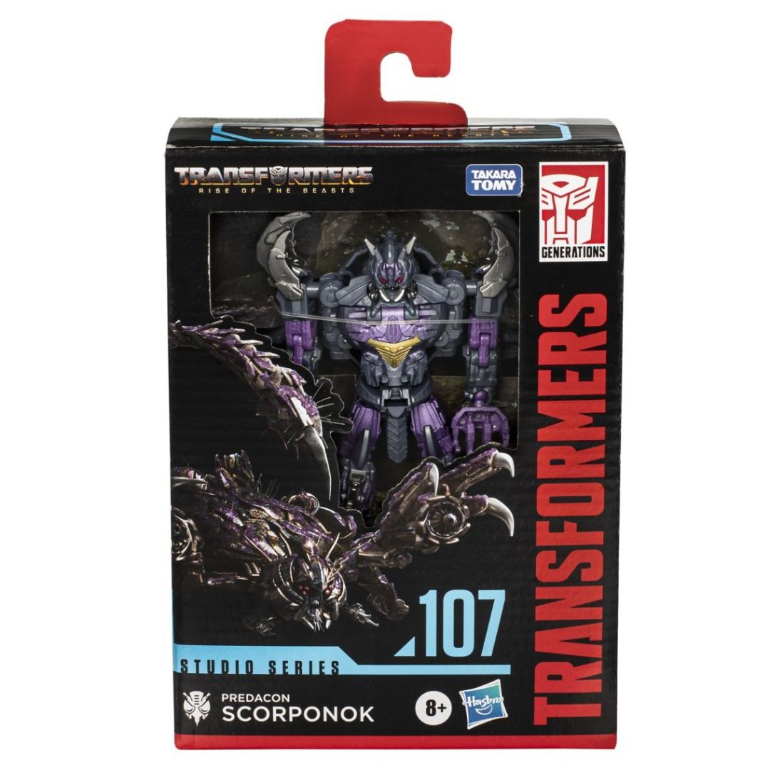 Transformers Rise Of The Beast Studio Series 107 Deluxe Class Predacon ...