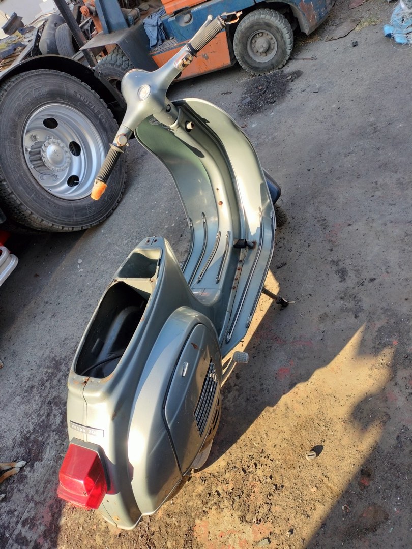 Vespa small frame 50s, Motorbikes, Motorbikes for Sale on Carousell