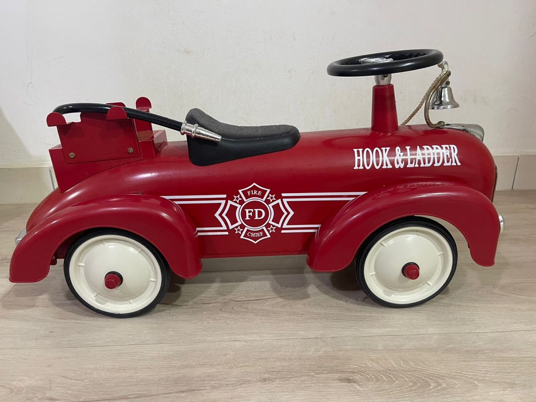 Vintage Hook & Ladder Fire Ladder Truck No.891, Hobbies & Toys, Toys ...