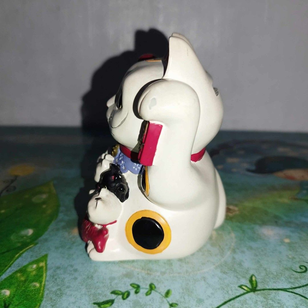 Vintage Japan Lucky Cats with Daruma and Daikokuten Lucky Mallet ...