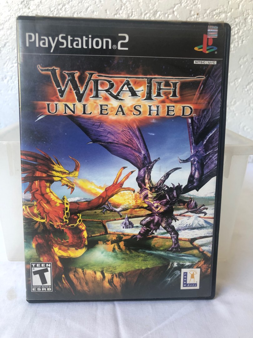 Wrath Unleashed Play Station 2 NTSC Original Complete C2, Video Gaming ...