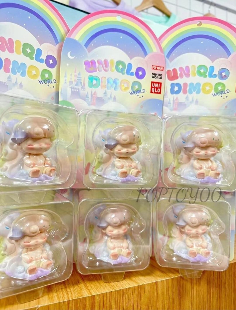 wts popmart exclusive dimoo x Uniqlo sealed, Hobbies & Toys, Toys ...