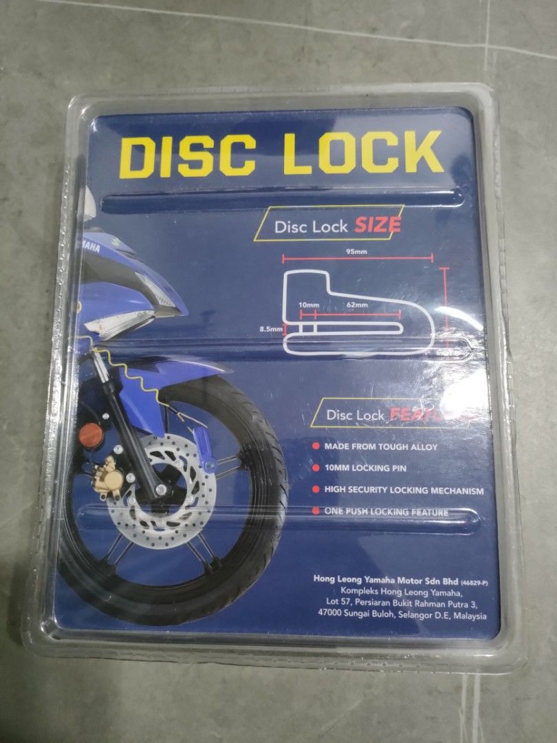 Yamaha Original Disc Lock, Motorbikes on Carousell