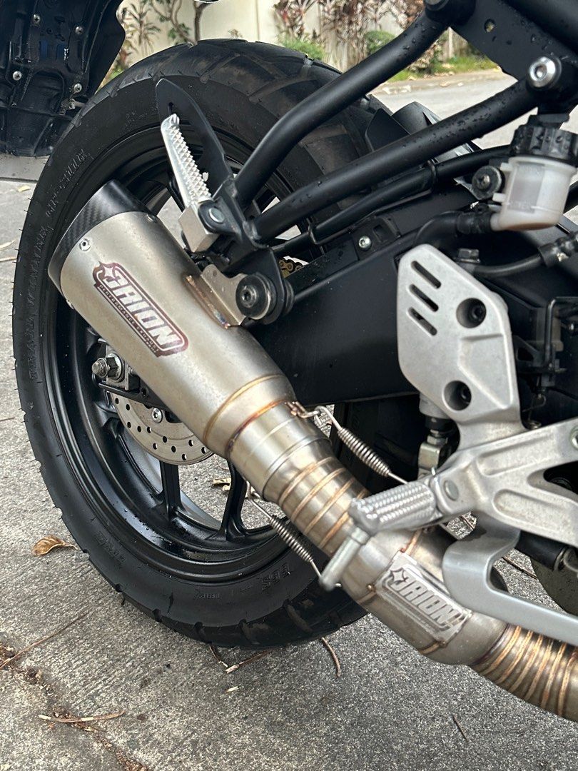 Yamaha xsr 155 matte black, Motorbikes, Motorbikes for Sale on Carousell