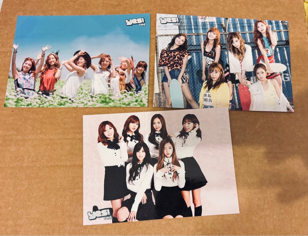 yes 5R apink / AOA / EXID / Girls generation / Snow man / EXO / Running man, 興趣及遊戲, 收藏品及紀念品, 韓流 ...