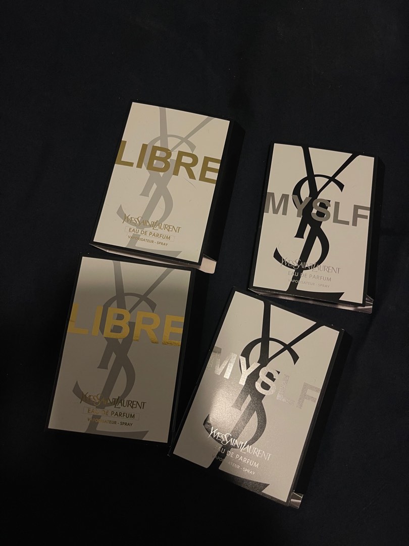 YSL LIBRE EAU DE PARFUM 1.2MLx2 MYSELF EAU DE PARFUM 1.2MLx2 SET ...