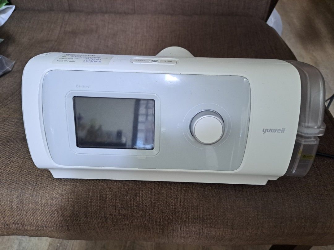 Yuwell YH-830 bi level pap ventilator with full face mask, Health ...