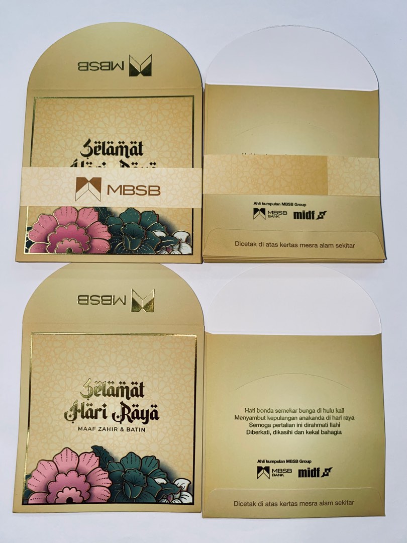 2024 sampul mbsb /midf (by pack), Hobbies & Toys, Stationery & Craft ...