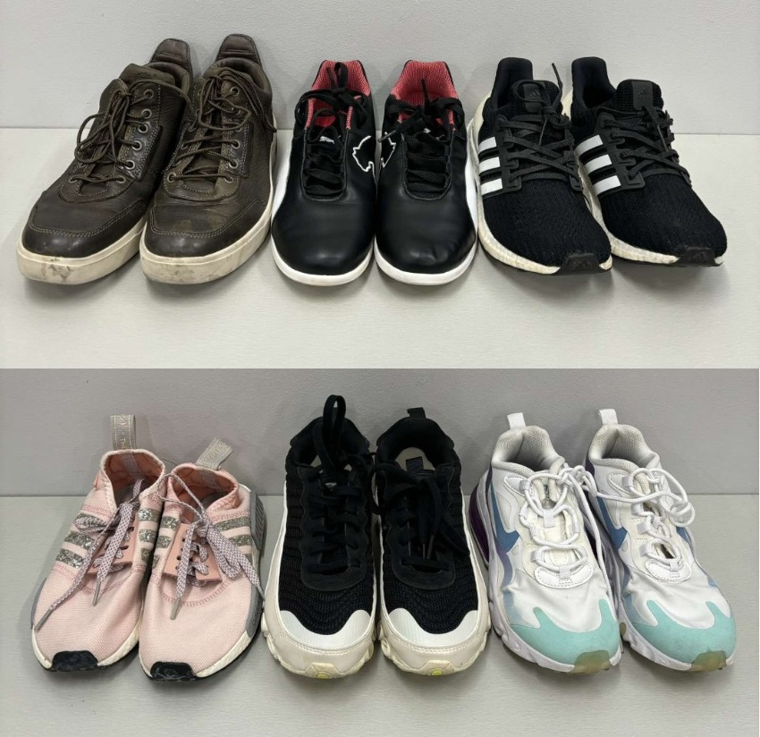 247001772 ADIDAS&NIKE&TIM SHOES SNEAKERS 6 SET, Luxury, Sneakers ...