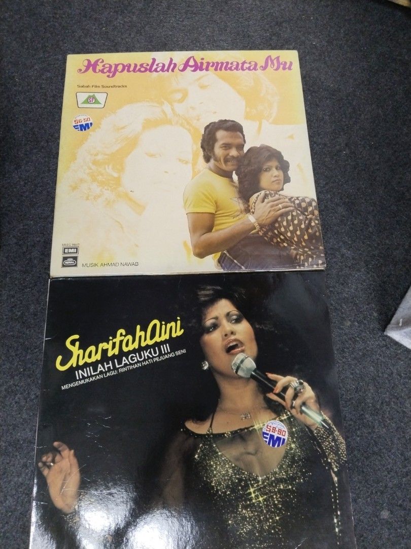 2 LP sharifah aini, Hobbies & Toys, Music & Media, Vinyls on Carousell