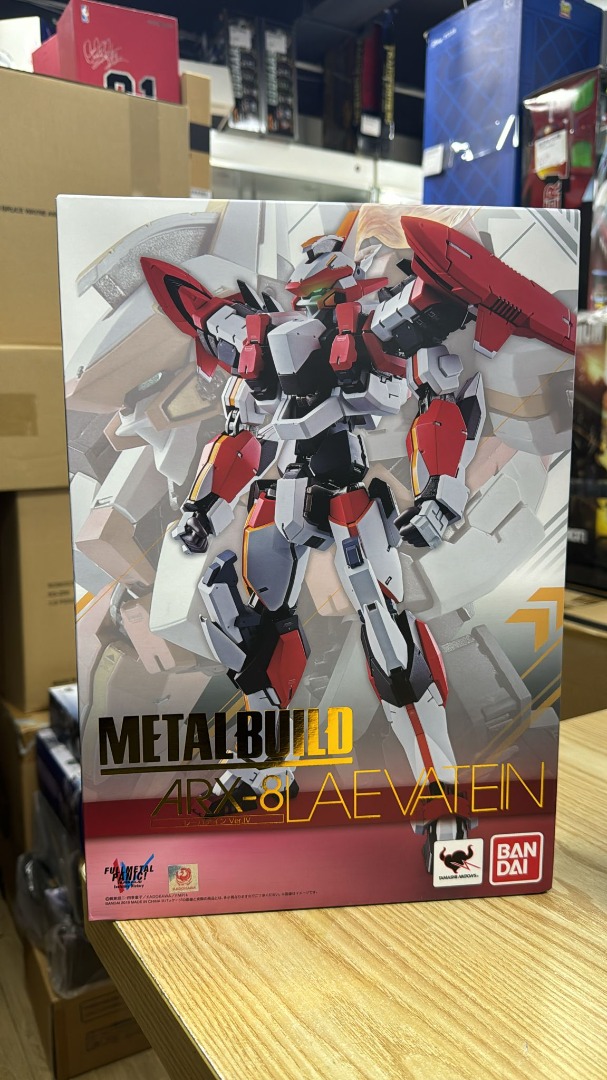 SOLD 全新 Bandai Metal Build ARX-8 Laevatein IV 驚爆危機 烈焰魔劍, 興趣及遊戲, 玩具 & 遊戲 ...